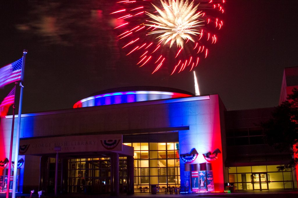 July 4th Celebration at George Bush Library and Museum - Bus Tours Magazine